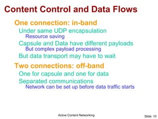 Active Content Networking(ACN) | PPT | Computer Networking | Computing