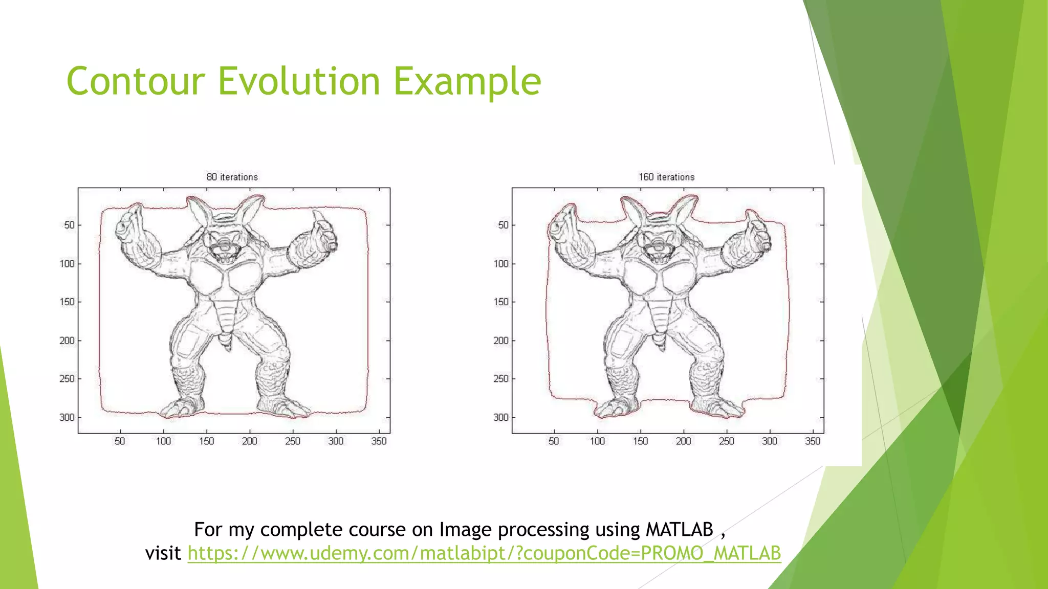 Active contour segmentation | PPTX