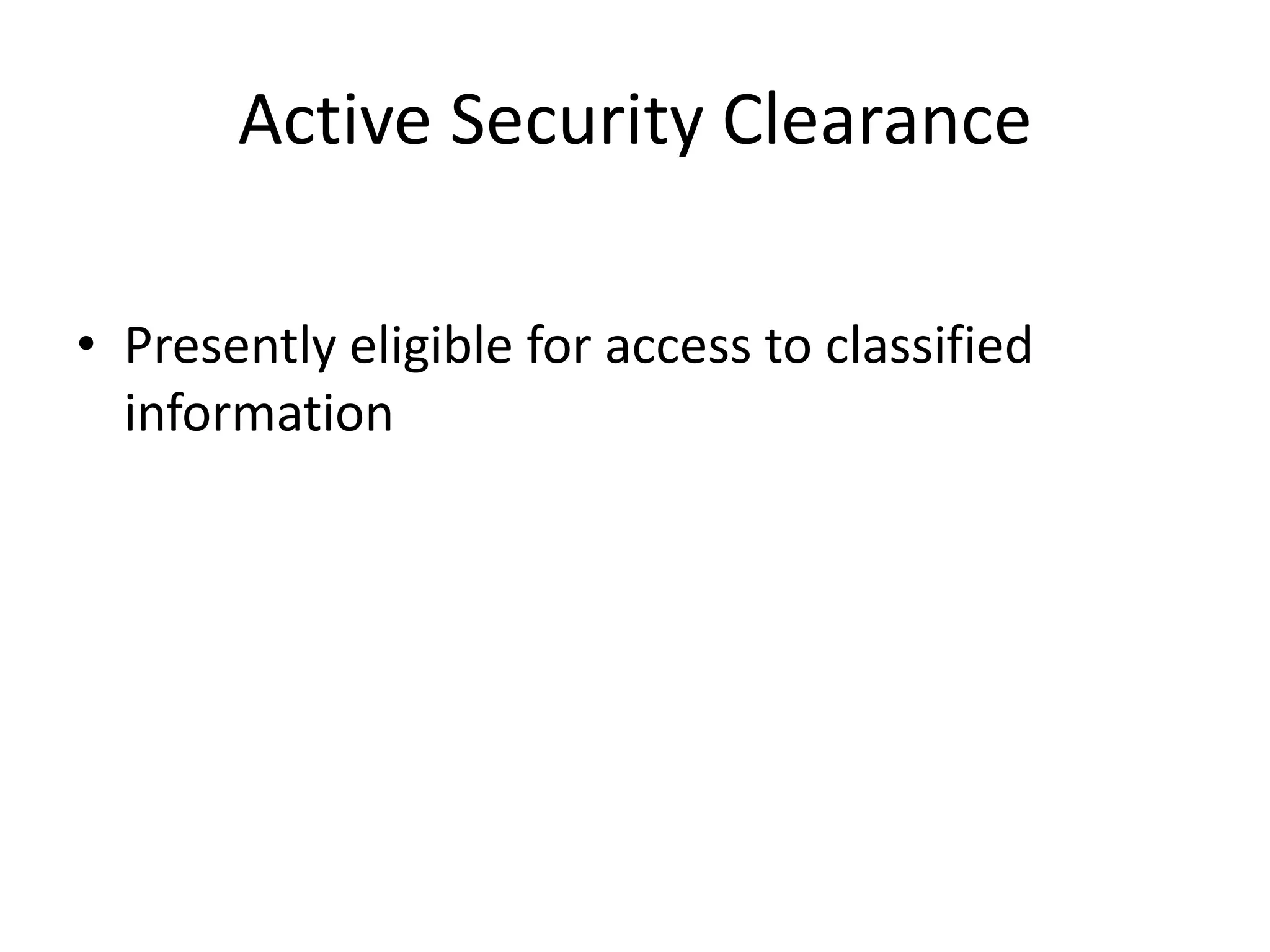 What's the difference between an Active, Current or Expired security ...