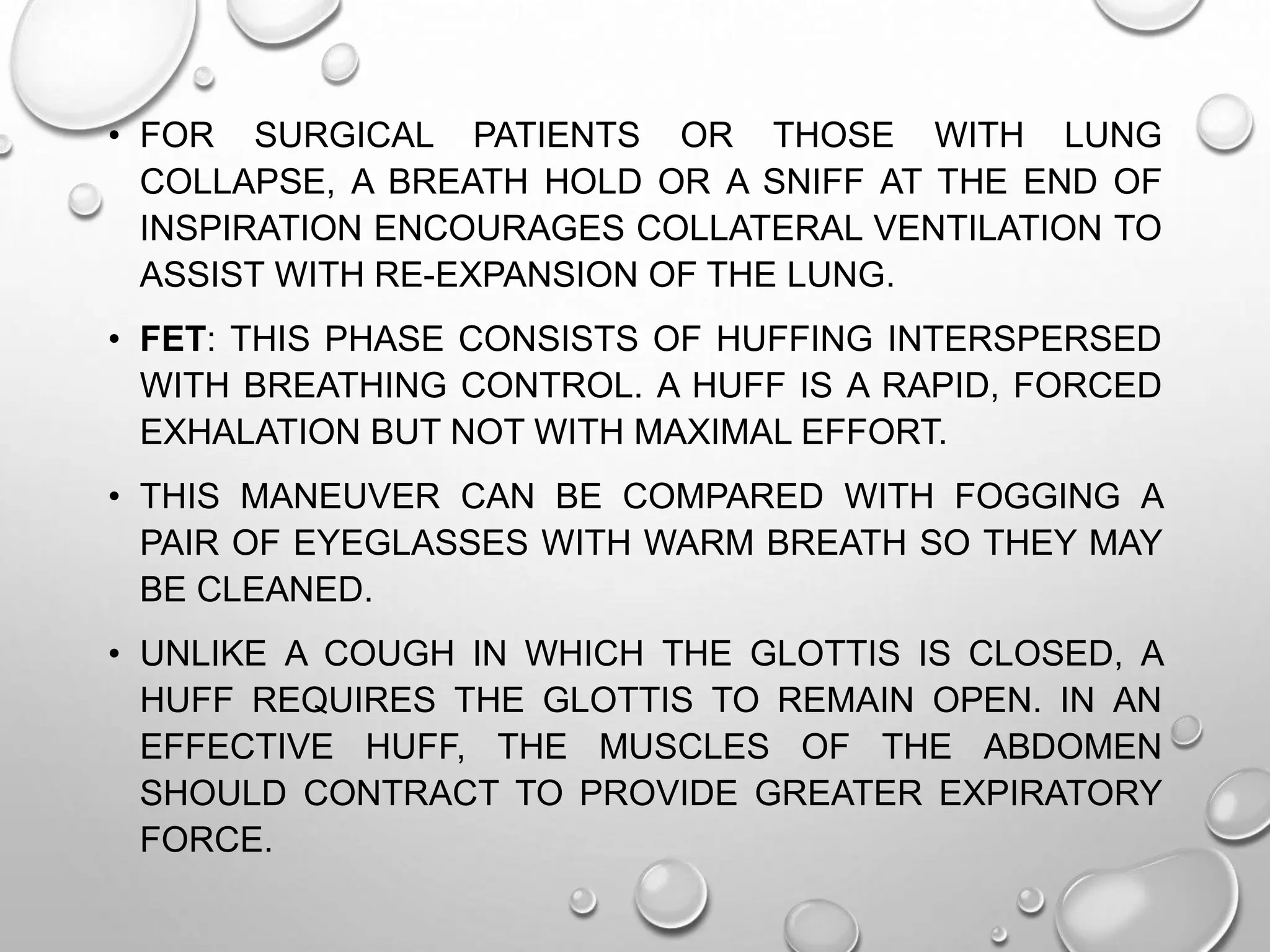 Active Cycle of Breathing Technique (ACBT) | PPTX