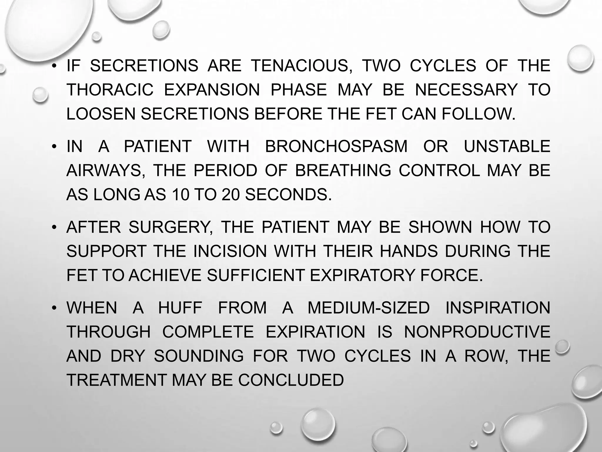 Active Cycle of Breathing Technique (ACBT) | PPTX
