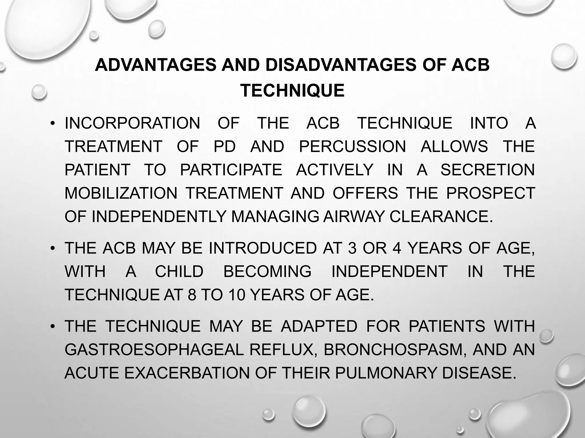 Active Cycle of Breathing Technique (ACBT) | PPTX