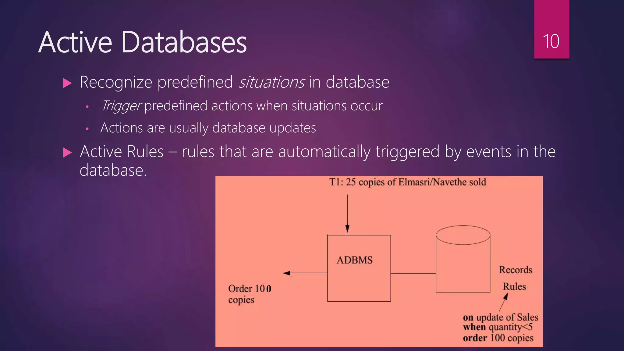 Active database | PPTX