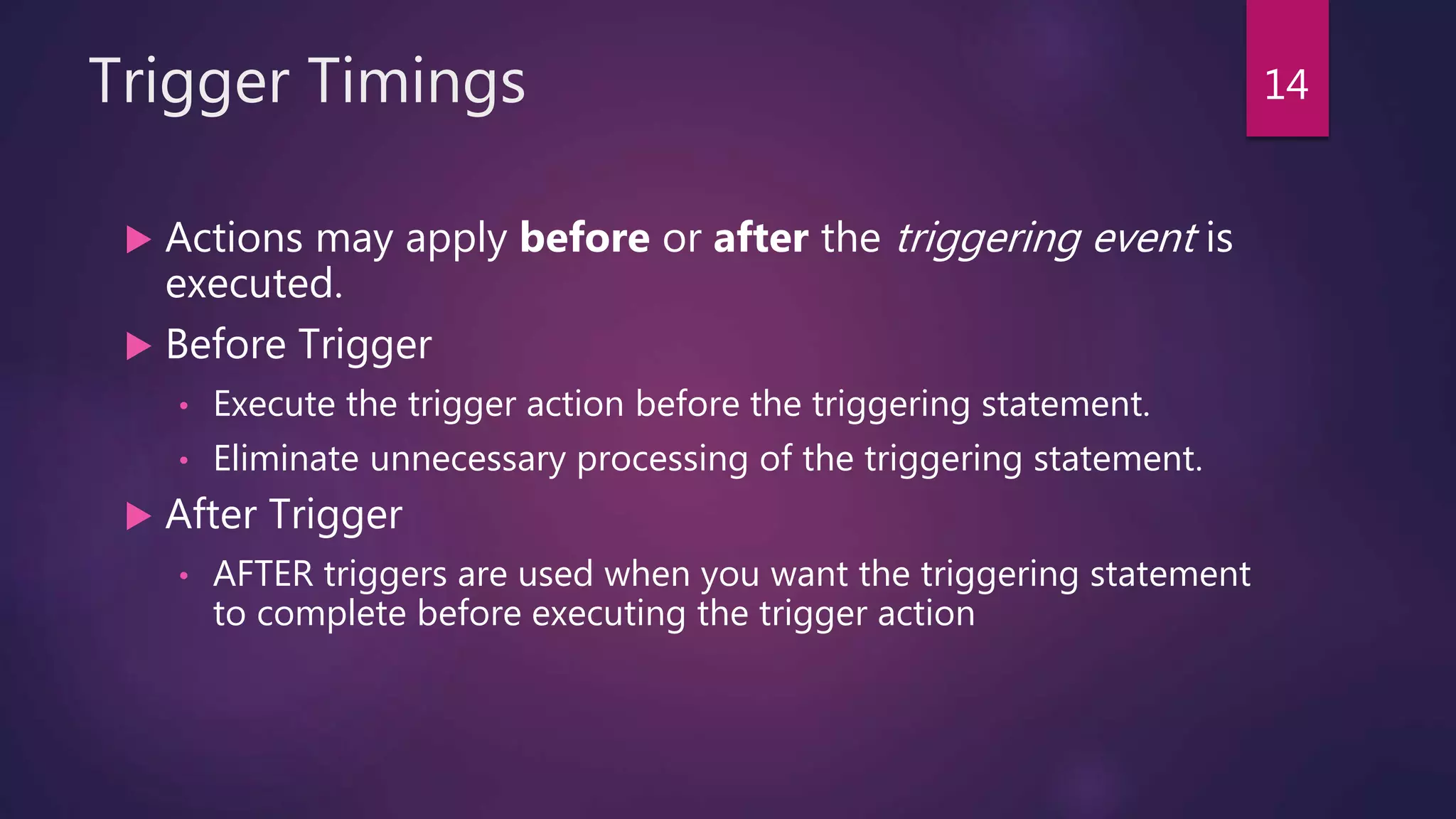 Active database | PPTX