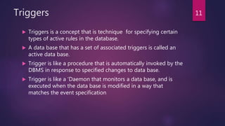 Active database | PPTX