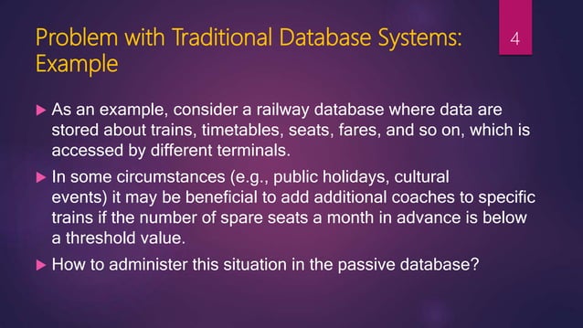 Active database | PPTX