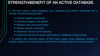 Active database system | PPTX