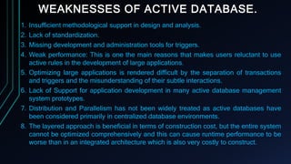Active database system | PPTX