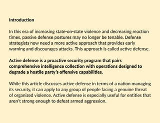 Active Defense: Shaping the Threat Environment.pptx