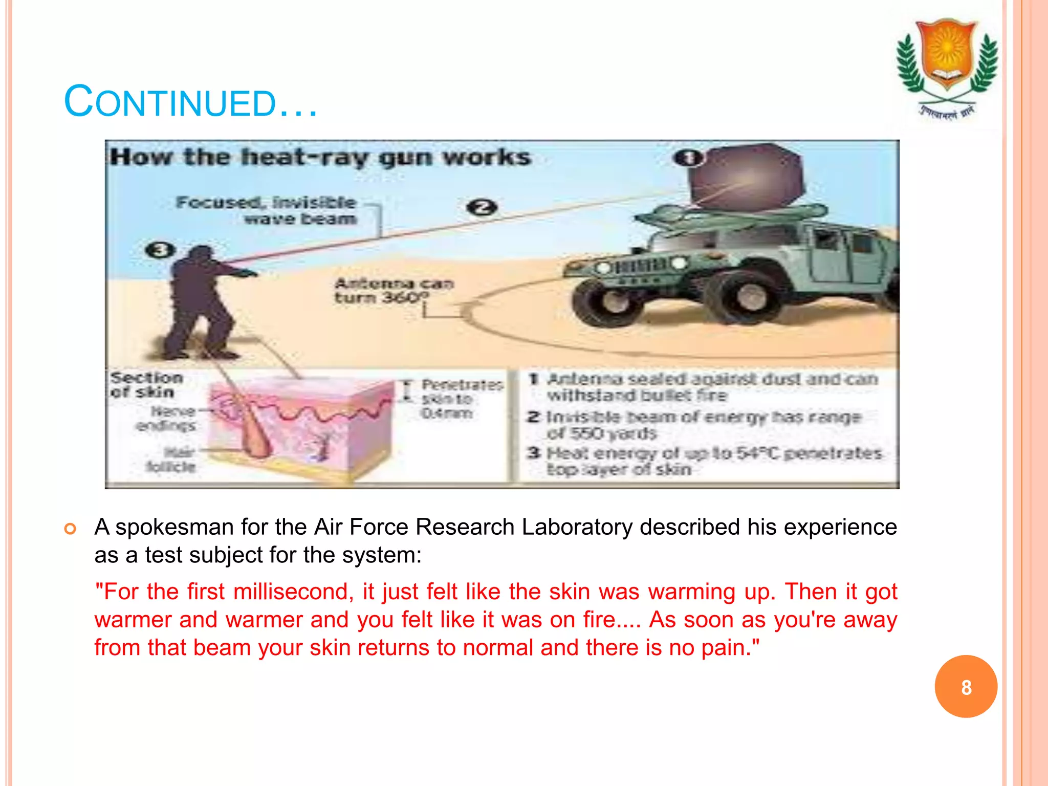 Active denial system | PPTX