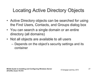 active dir of windows server 2000 series | PPTX