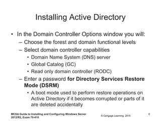 active dir of windows server 2000 series | PPTX