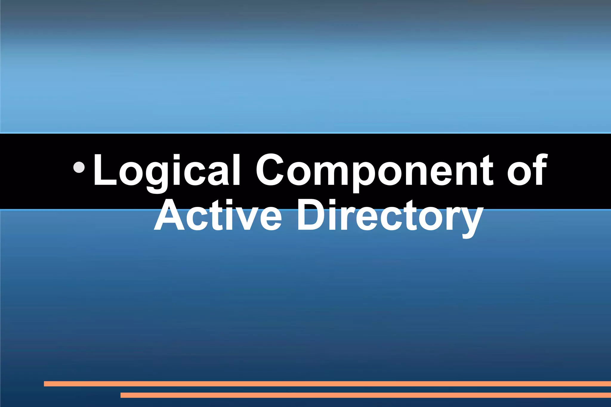 Active Directory | PPT