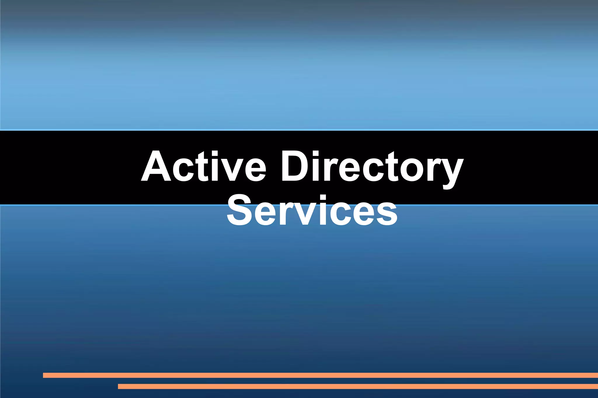 Active Directory | PPT