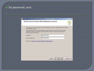 Active directory | PPTX