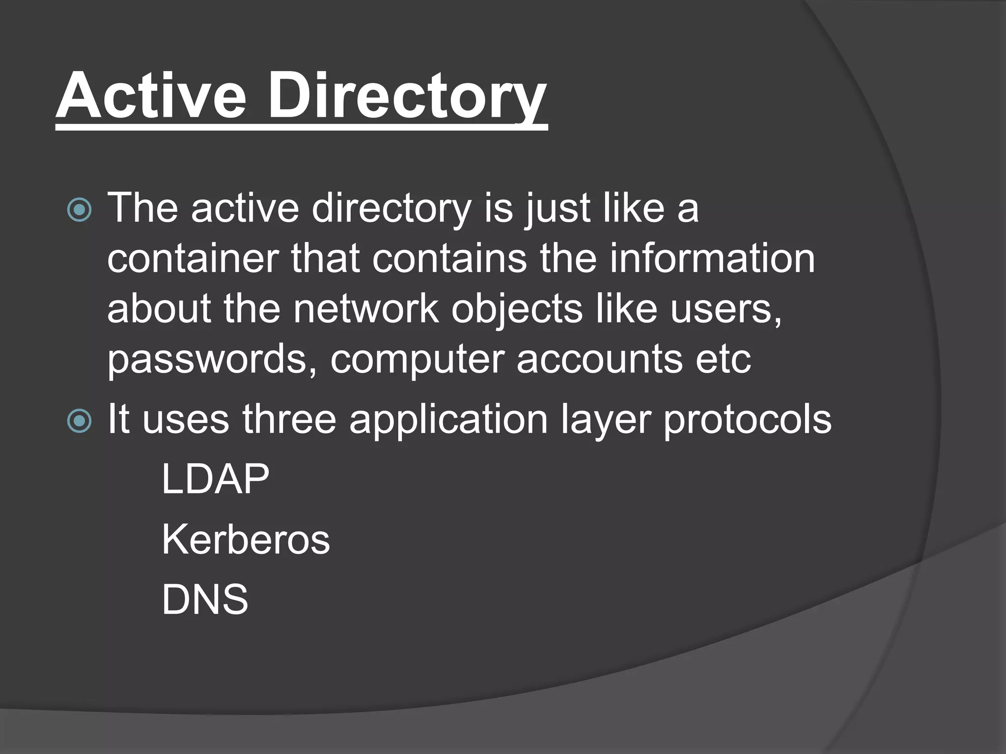 Active directory | PPT