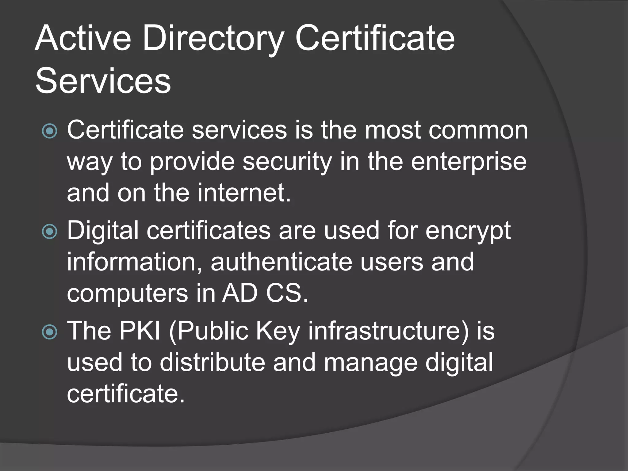 Active directory | PPT