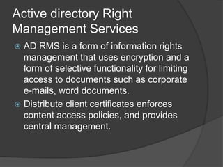 Active directory | PPT