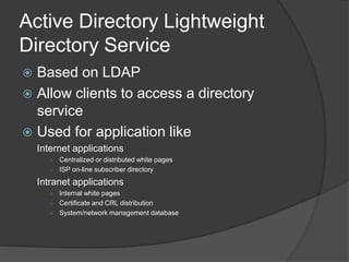 Active directory | PPT