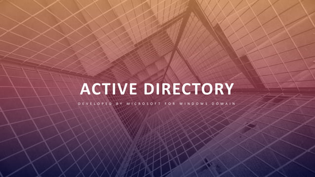 Active Directory | PPT