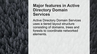 active directory.pptx | Operating Systems | Computer Software and Applications