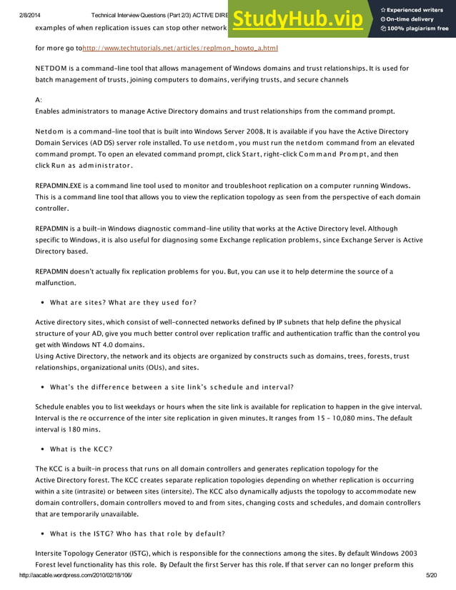 Active Directory | PDF