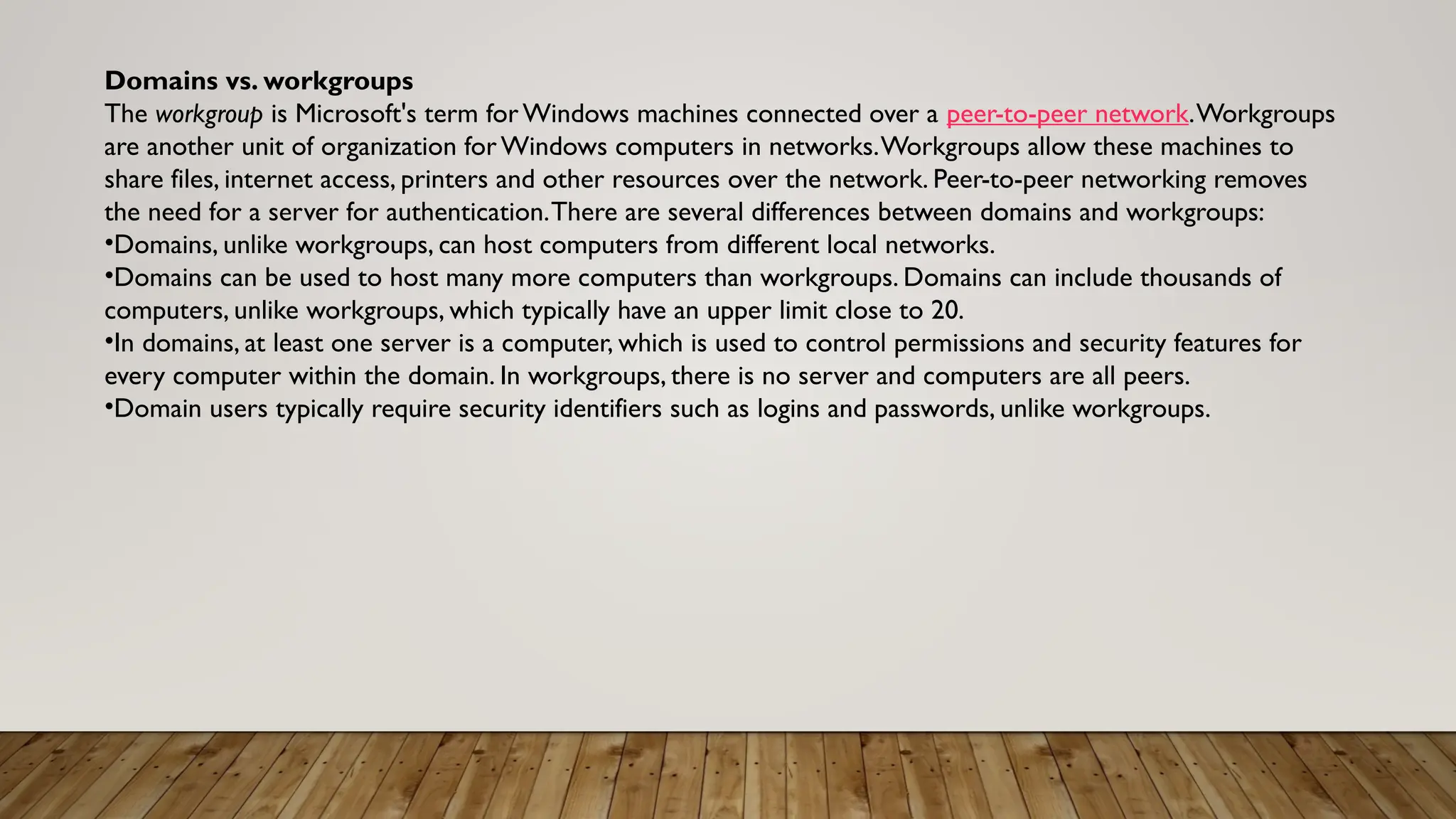 Active Directory Domain Services Presentation | PPTX