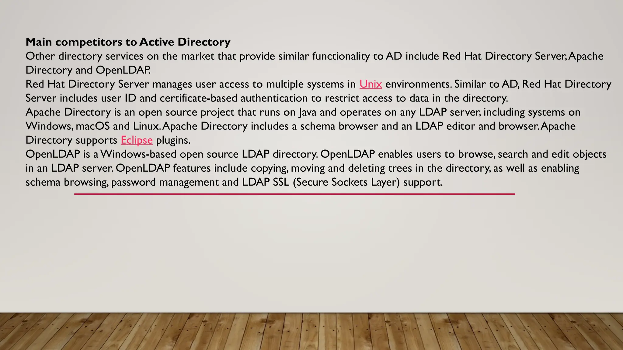 Active Directory Domain Services Presentation | PPTX