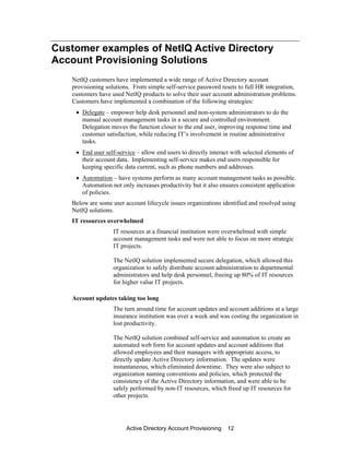 Active directoryaccountprovisioningwp | PDF