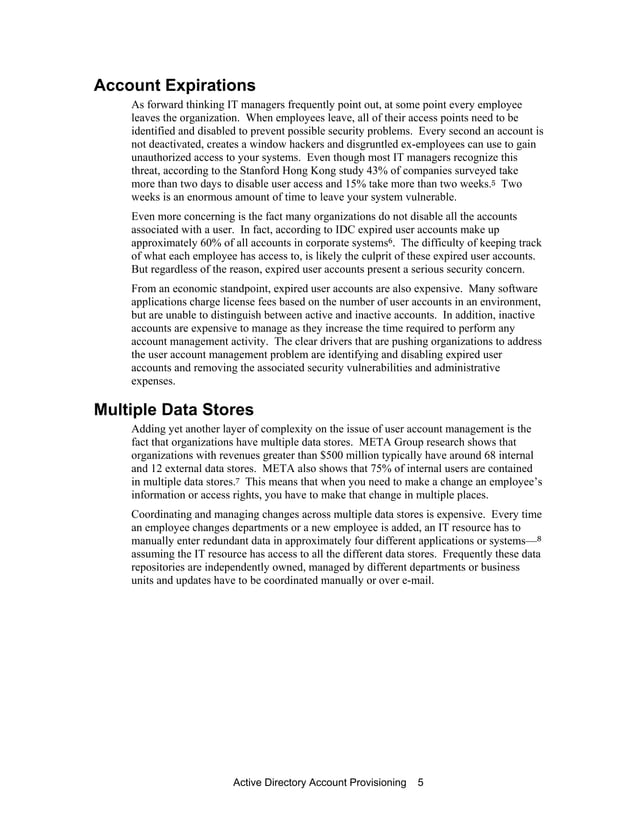 Active directoryaccountprovisioningwp | PDF