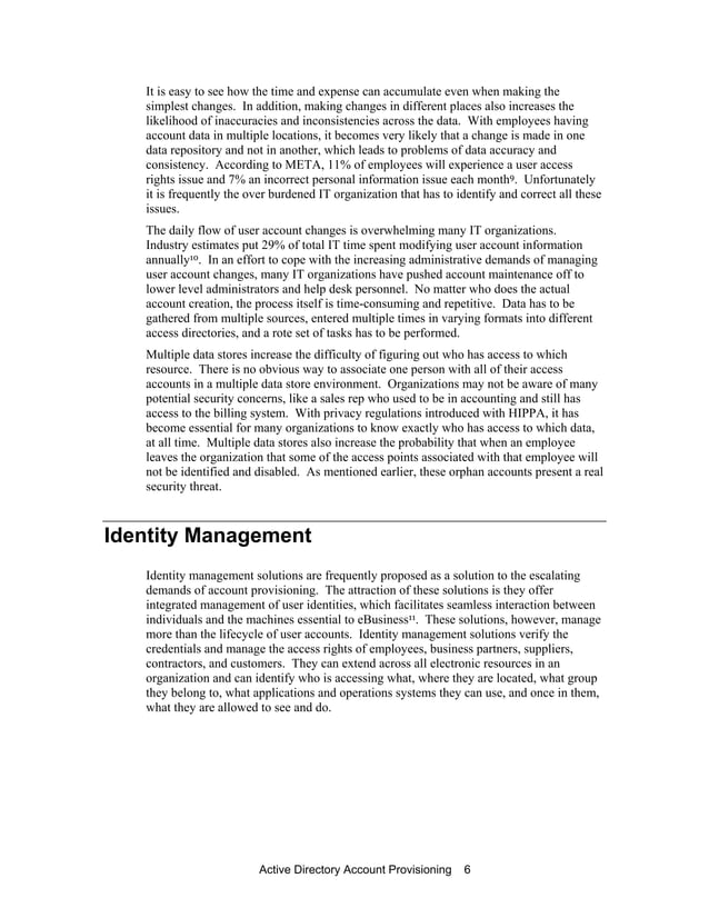 Active directoryaccountprovisioningwp | PDF