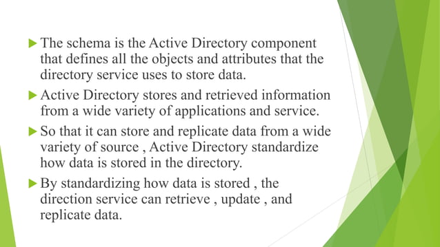 Active directory architecture | PPTX