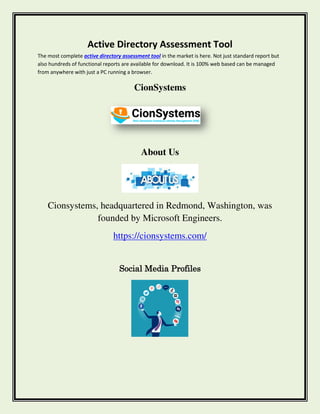 Active Directory Assessment, cionsystems.pdf