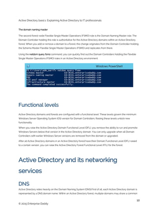 Active directory basics | PDF