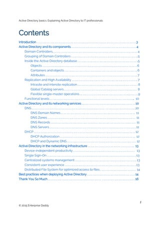 Active directory basics | PDF