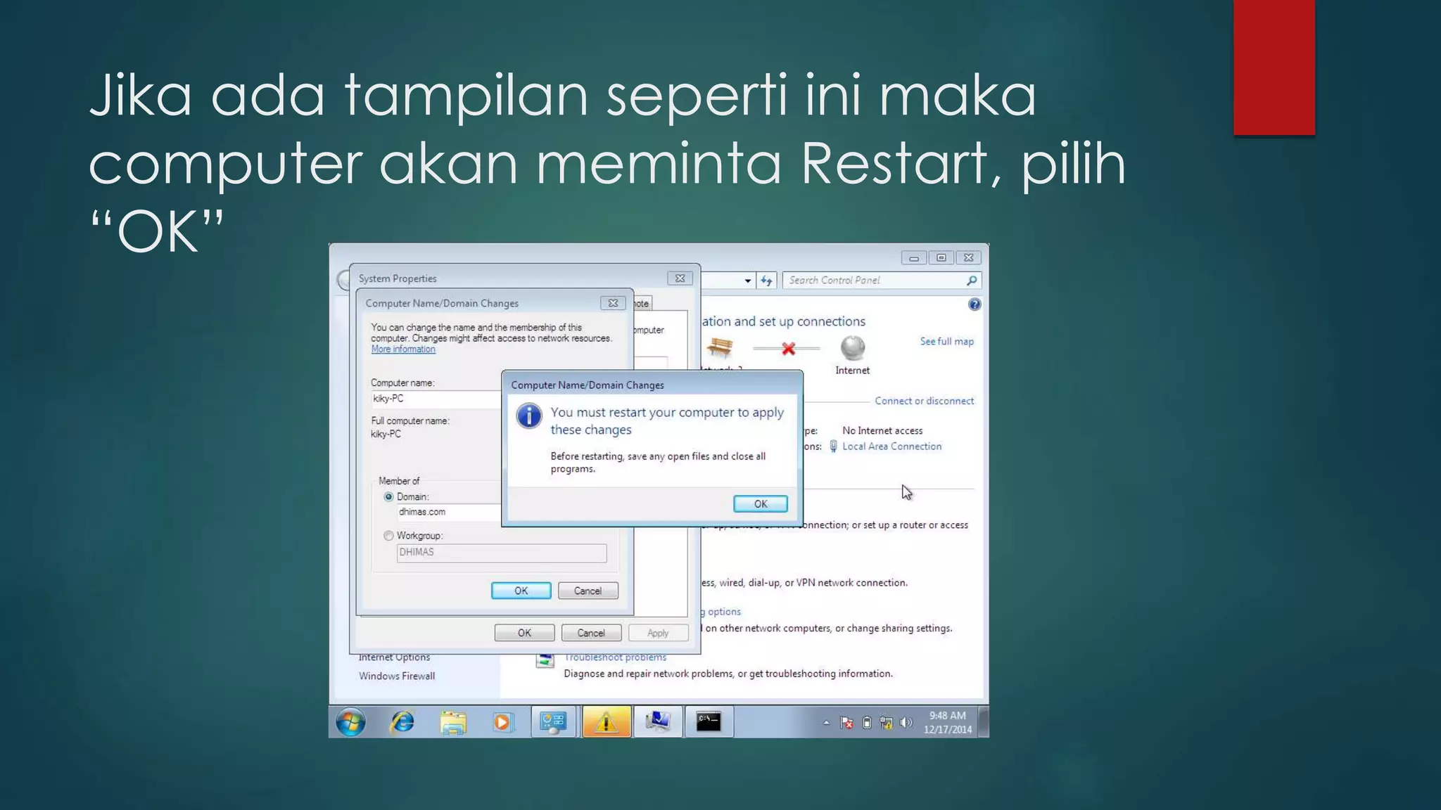Active Directory dan DNS Server Windows Server 2008 | PPTX