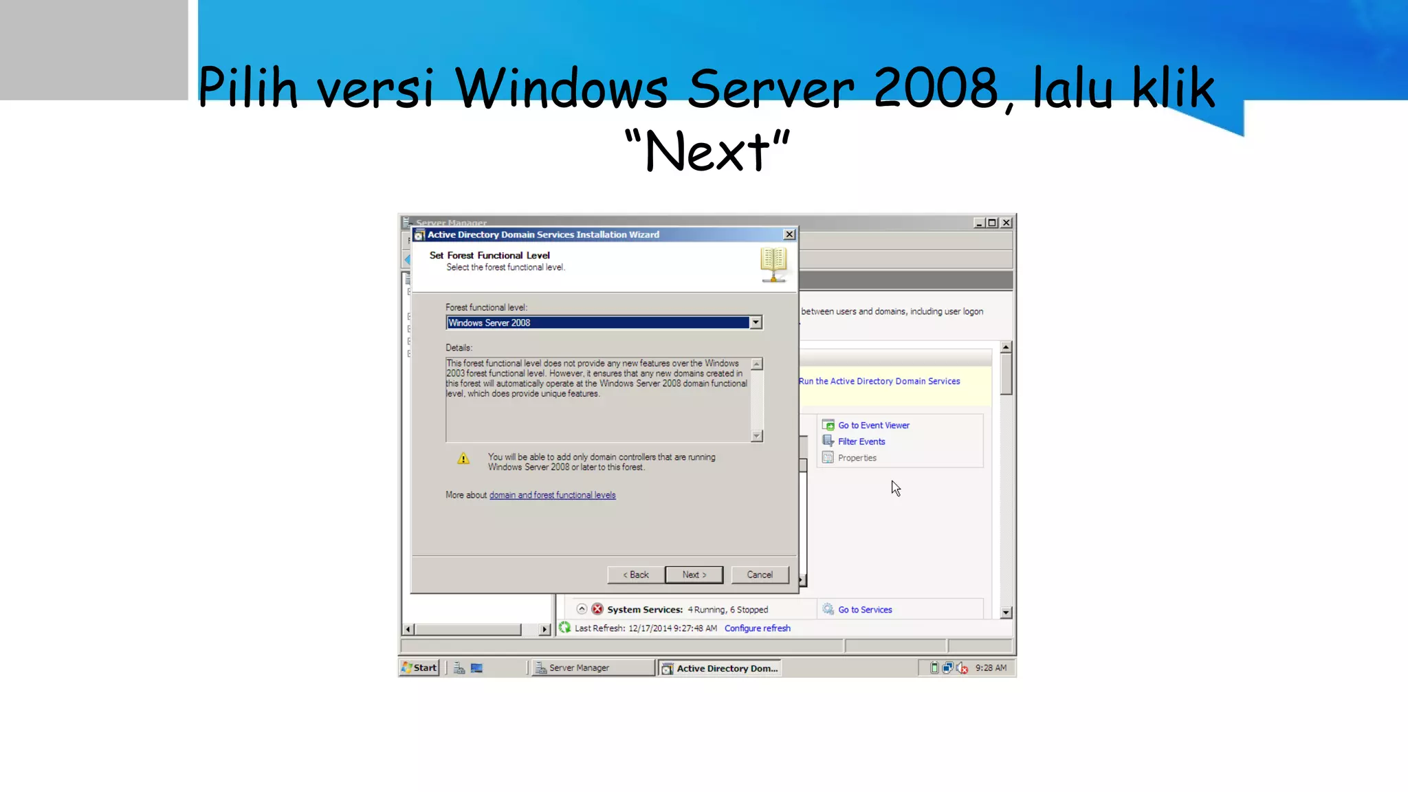 Active directory dan dns windows server 2008 | PPT
