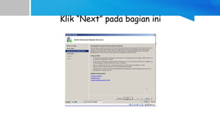 Active directory dan dns windows server 2008 | PPT