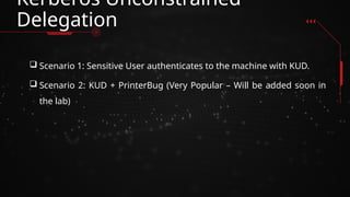 Active Directory Delegation Attacks by Syed Modassir Ali | PPT