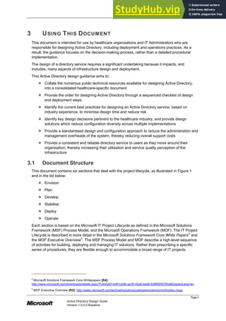 Active Directory Design Guide | PDF