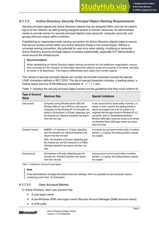 Active Directory Design Guide | PDF