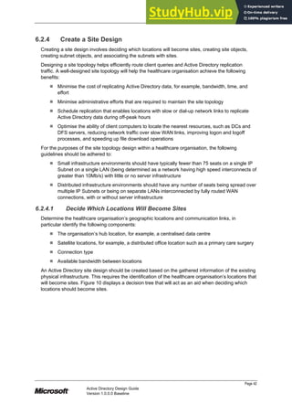 Active Directory Design Guide | PDF