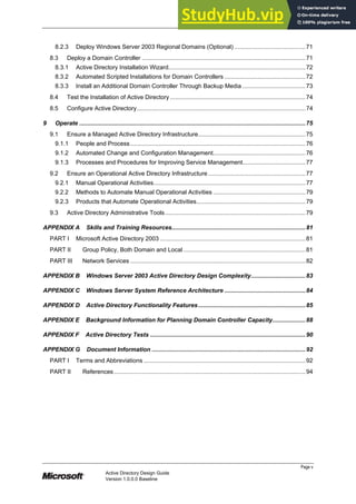 Active Directory Design Guide | PDF