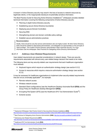 Active Directory Design Guide | PDF