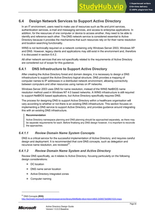 Active Directory Design Guide | PDF