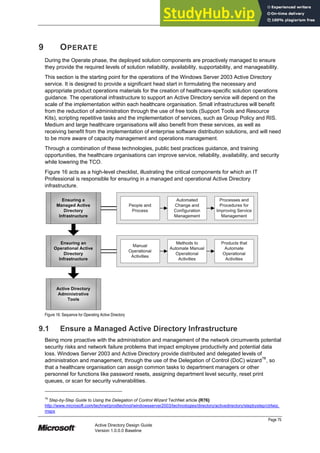 Active Directory Design Guide | PDF