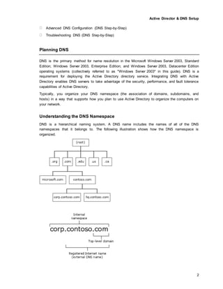 Active directory dns | DOC