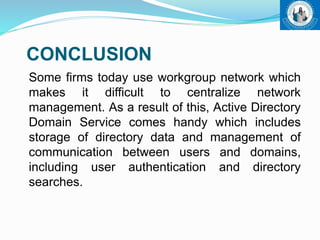 Active directory domain service | PPTX