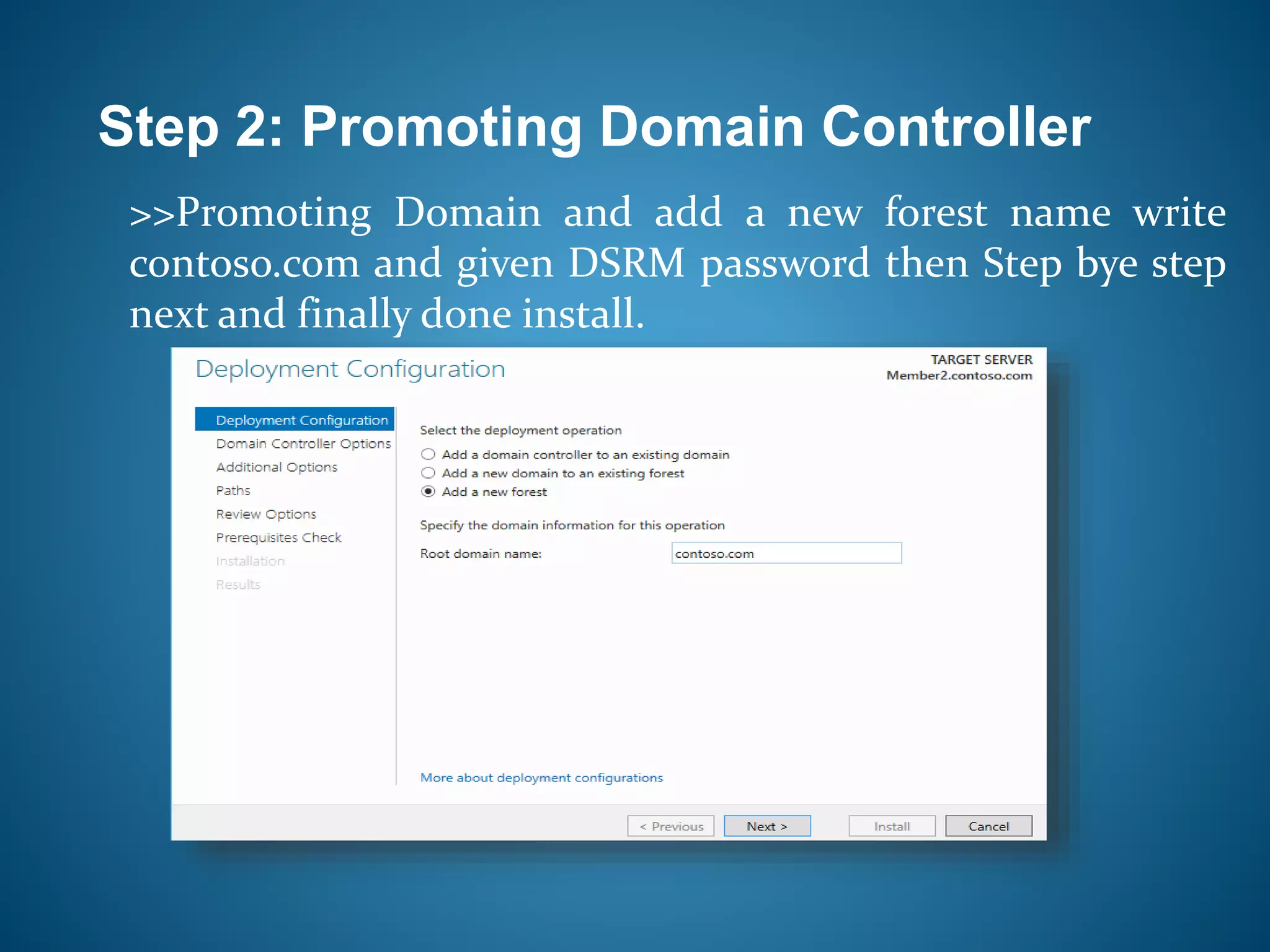 Active directory domain service | PPT