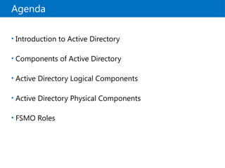 Microsoft Active Directory | PPTX